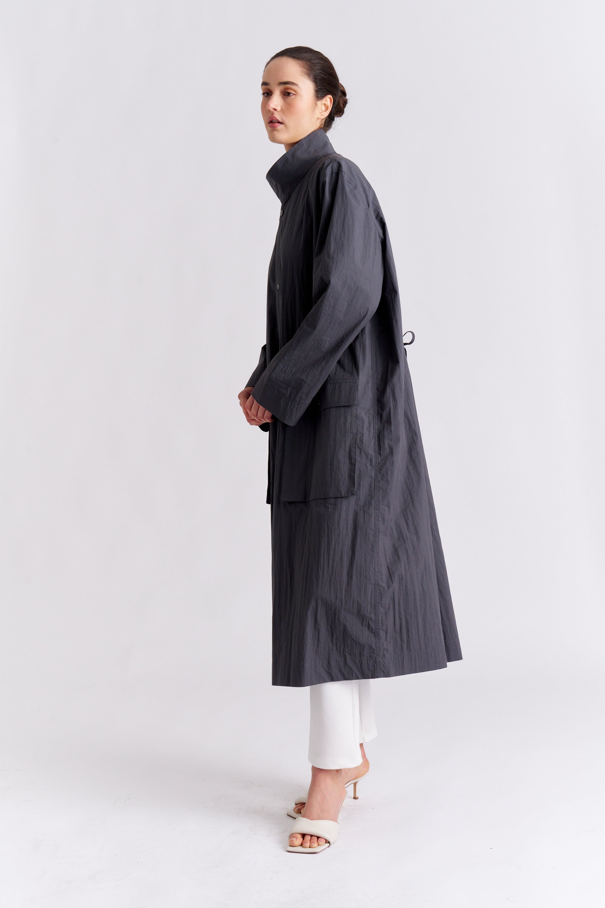 Express Jacket Grey | Feathers