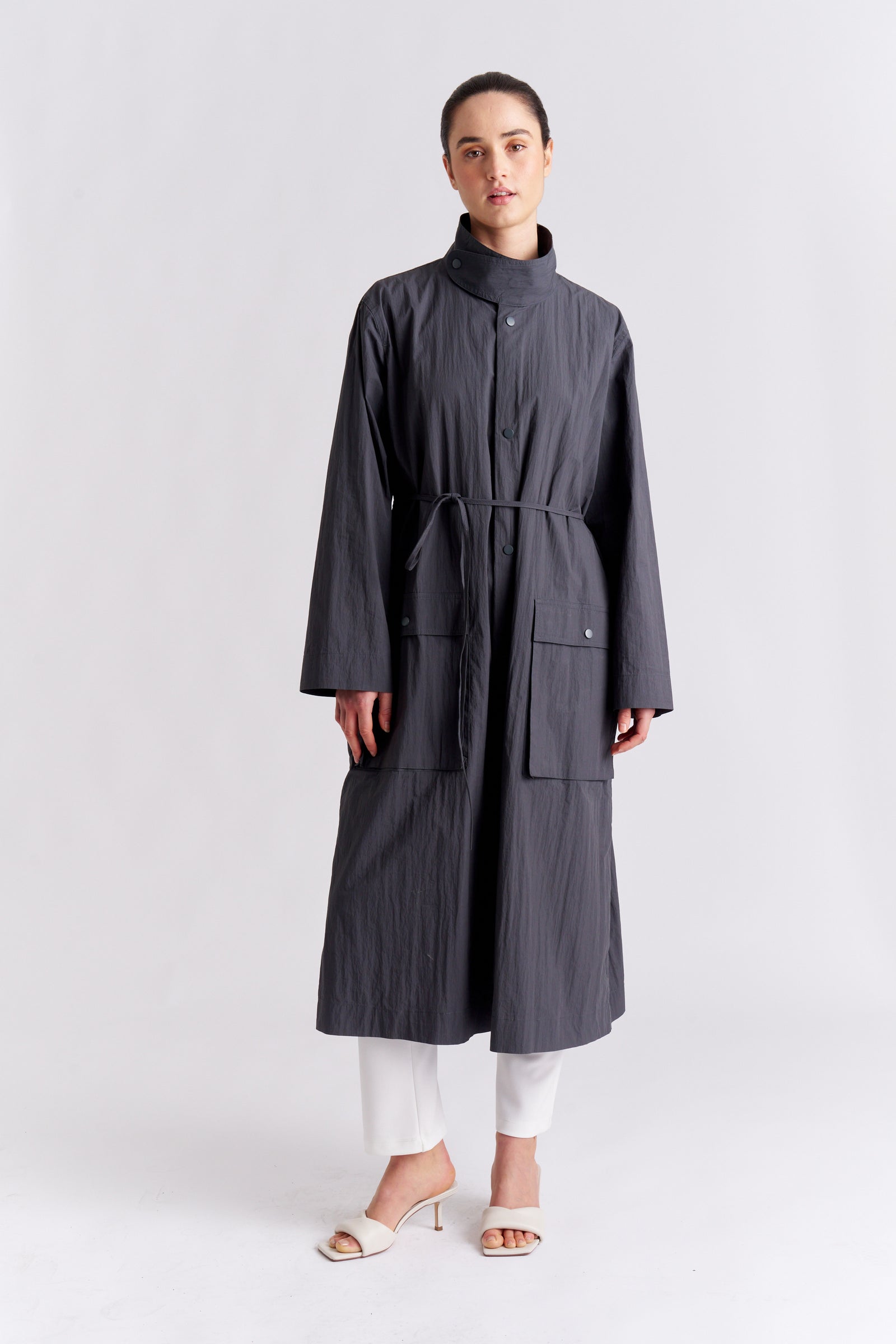 Express Jacket Grey | Feathers